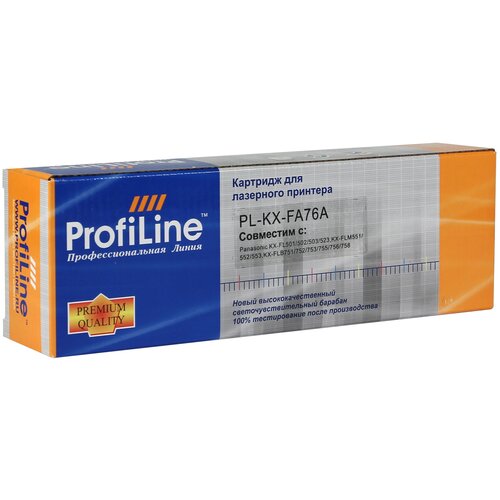 Картридж ProfiLine PL-KX-FA76A, 2000 стр, черный