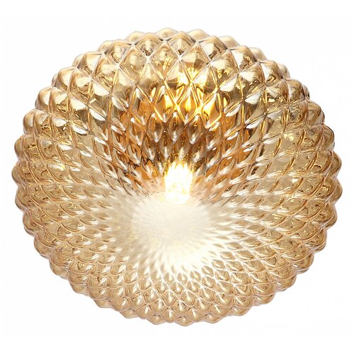 Настенно-потолочный светильник Stilfort Roxie 2095/05/01C, E27, 40 Вт, кол-во ламп: 1 шт., 2800 К, цвет арматуры: бронзовый, цвет плафона: золотой