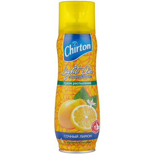 Chirton аэрозоль Light Air Сочный лимон, 300 мл, , 