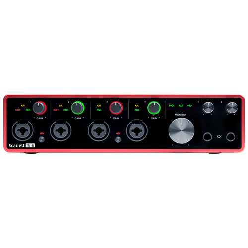 Внешняя звуковая карта Focusrite Scarlett 18i8 3rd Gen