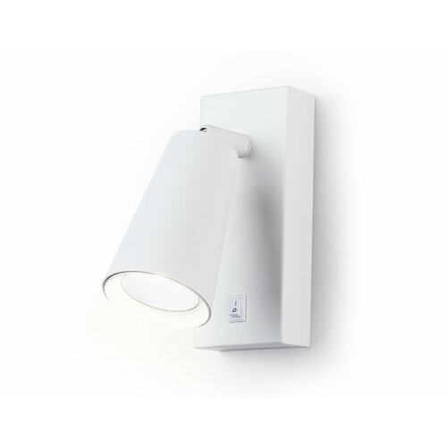 Настенный светильник с выключателем и сменной лампой GU10 TA13141 WH белый GU10 max 12W 145*60*90