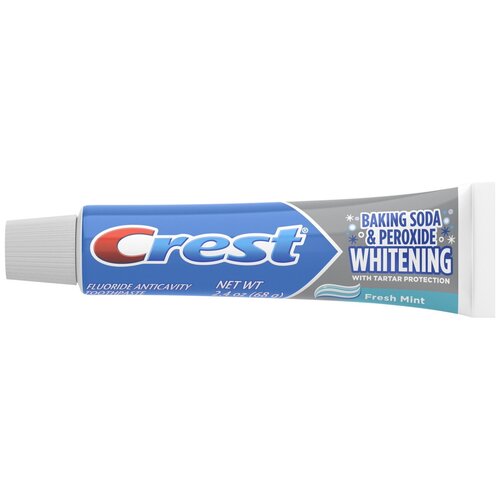 Зубная паста Crest Baking soda & peroxide whitening, мята, 68 г