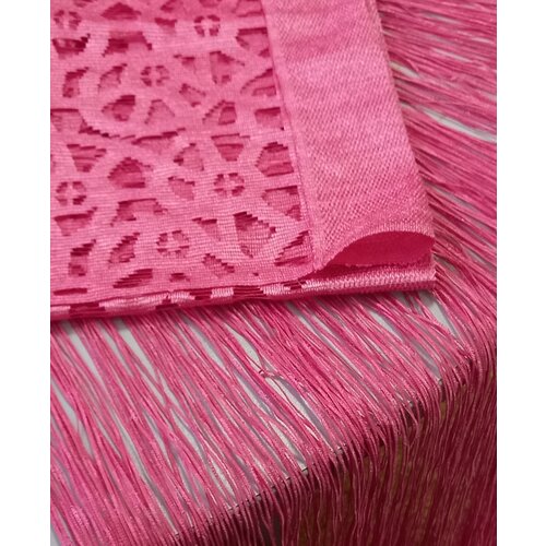 Нитяные шторы (Кисея), 160х200, розовый