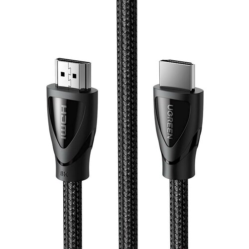 Аксессуар Ugreen HD140 HDMI A M/M Cable with Braided 1m Black 80401