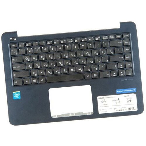 Клавиатура (keyboard) для ноутбука Asus E402MA, E402SA с топкейсом, 13NL0033AP0301