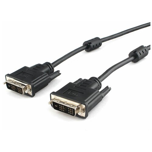 Кабель Cablexpert DVI-D, single link, 19M/19M, 1.8м, CCS, черный CC-DVIL-BK-6 16206281