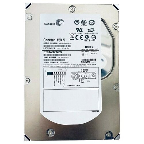Жесткий диск Seagate ST3146855LW 146,8Gb U320SCSI 3.5" HDD