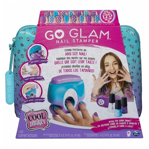 "Go Glam" Маникюрный набор Принтер для ногтей в косметичке
