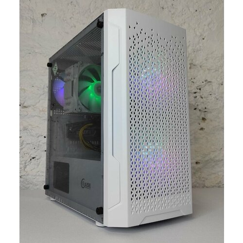Игровой компьютер / системный блок Bunker Intel i5 12400f RTX 2060 super (8gb) DDR4 32gb ssd 1Tb Powercase Mistral Micro Z3W Mesh LED