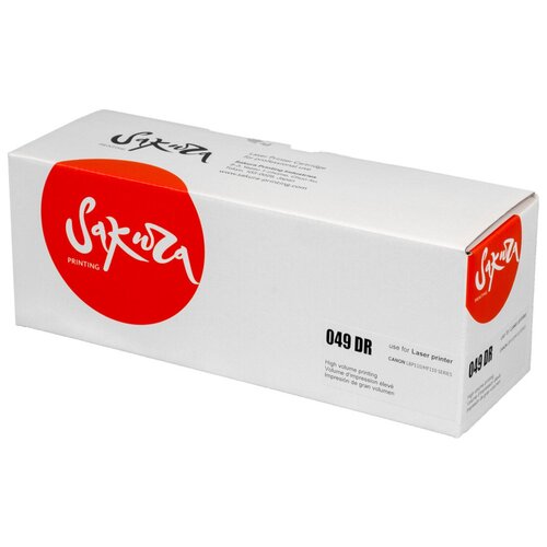 6 шт. Драм-картридж лазерный Sakura Canon 049 / 049 DRUM UNIT (Фотобарабан) черный 12000 стр. для Canon (SACRG049)