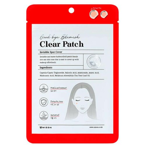 MIZON GOOD BYE BLEMISH CLEAR PATCH Патчи для точечного применения