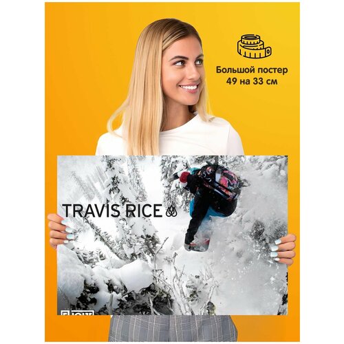 Постер Snowboard Сноуборд