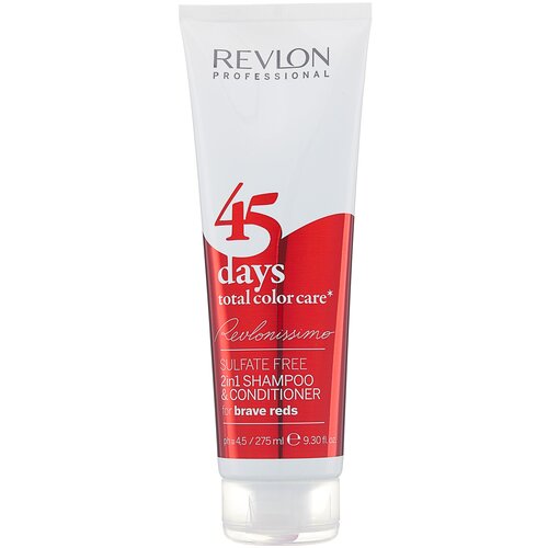 Revlon Professional Revlonissimo 45 Days Total Color Care 2 in 1 for Brave Reds, 275 мл