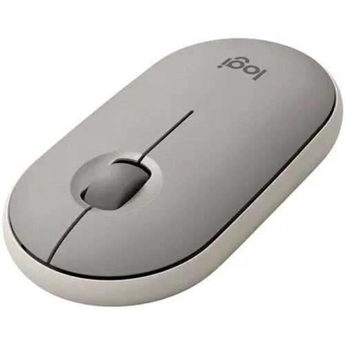 Мышь компьютерная Logitech WRL PEBBLE M350 GREY 910-006653, 1 шт.