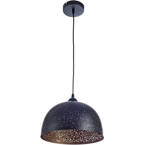 Потолочный светильник Arte Lamp Buchino A1630SP-1BK, E27, 40 Вт, кол-во ламп: 1 шт., цвет: черный