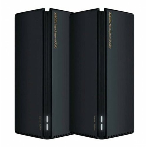 Xiaomi Mi Xiaomi DVB4287GL Маршрутизатор Xiaomi Mesh System AX3000 RA82 (DVB4287GL) (2-pack) Black (743221)