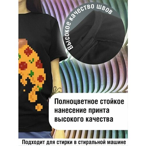 Футболка размер XL, черный