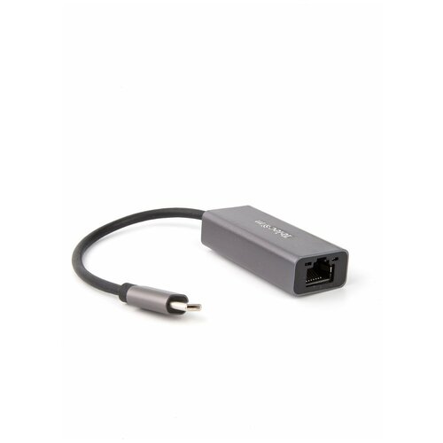 Кабель-переходник USB 3.1 Type-C -->RJ-45 1000Mbps Ethernet, Aluminum Shell, 0.15м Telecom