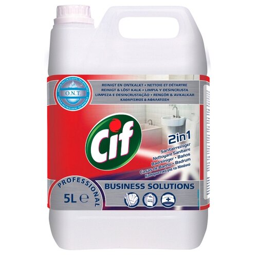 Для туалетных комнат Professional 2 в 1 Cif, 5 л, 5 кг