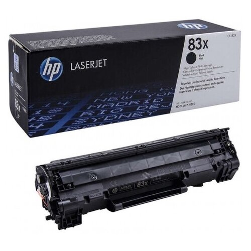 Картридж HP CF283X, 2200 стр, черный