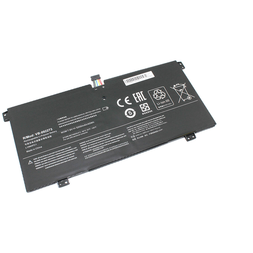 Аккумулятор (АКБ, аккумуляторная батарея) L15M4PC1 для ноутбука Lenovo Yoga 710-11IKB, 7.6В, 5200мАч