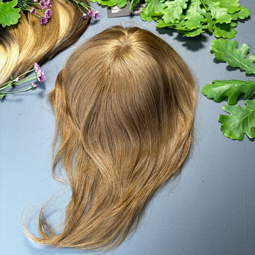 Накладка макушечная из славянских волос BelliCapelli 30 см , оттенок №10