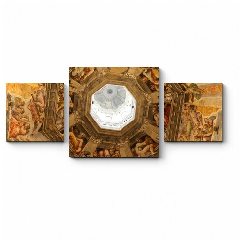 Модульная картина Собор Санта Мария дель Фьоре 80x34