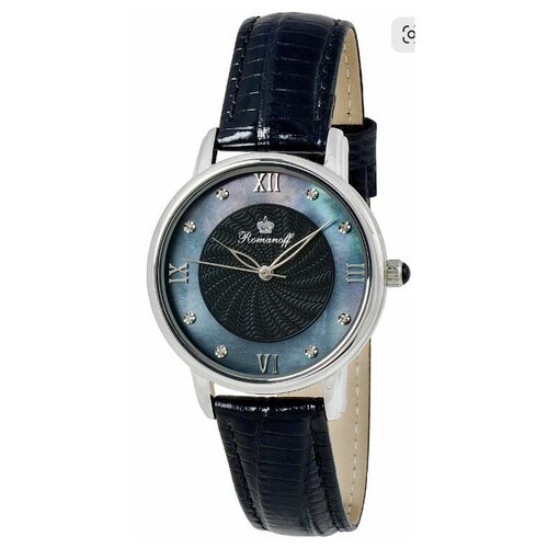 Наручные часы Romanoff, черный, серебряный