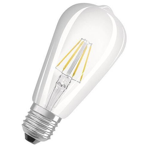 Лампа светодиодная LEDVANCE Smart+ Filament Edison Dimmable, E27, ST64, 5.5 Вт, 2700 К
