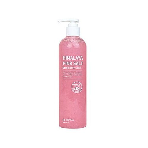 BEBECO Гель - скраб для лица и тела с гималайской розовой солью Himalaya Pink Salt Scrub Body Wash , 500 мл