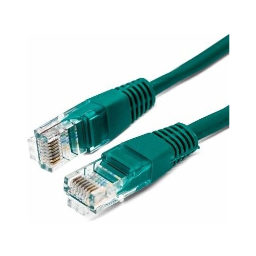 Кабель патч-корд U/UTP 5e кат. 7.5м Filum FL-U5-7.5M-G 26AWG(7x0.16 мм), омедненный алюминий (CCA), PVC, зелёный