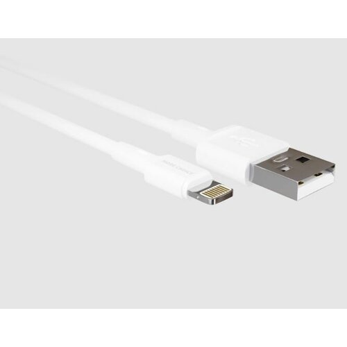 Кабель MORE CHOICE K14i USB - Lightning 8-pin, 0,25 м, белый