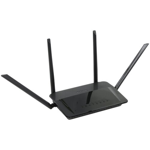 Wi-Fi роутер D-link DIR-822/R1, черный