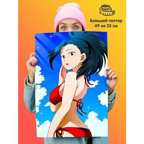 Постер плакат аниме Моя геройская академия
