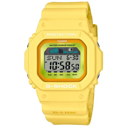 Наручные часы CASIO G-Shock GLX-5600RT-9, серый, желтый