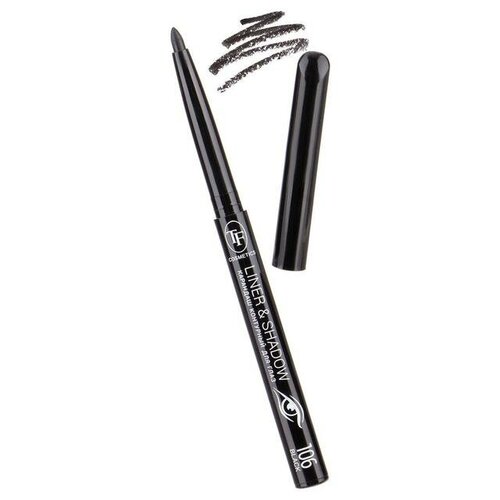 TF Cosmetics Карандаш для глаз Liner & Shadow, оттенок 106 черный