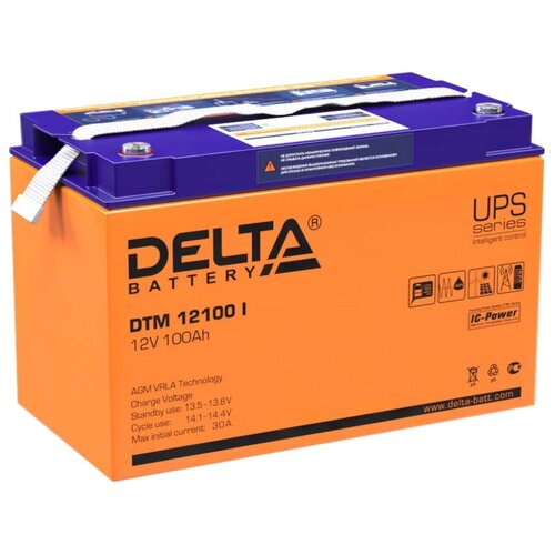 Аккумуляторная батарея DELTA Battery DTM 12100 I 12В 100 А·ч