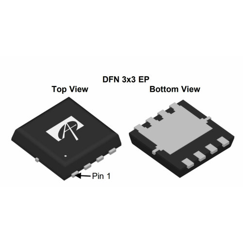 Микросхема AON7408 N-Channel MOSFET 30V 18A DFN3x3EP