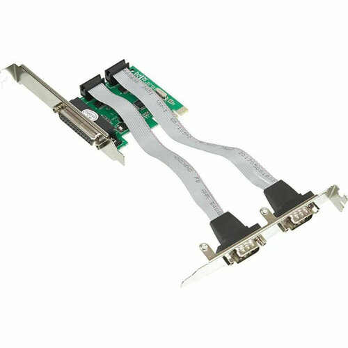 Контроллер PCI-E WCH382 1xLPT 2xCOM Ret ASIA PCIE WCH 2S1P LP