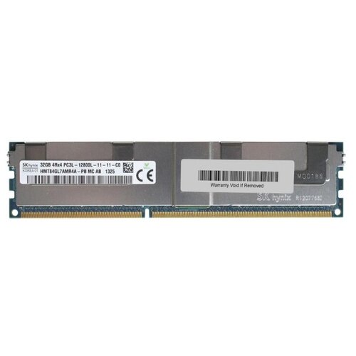 Оперативная память Hynix 32 ГБ DDR3L 1600 МГц LRDIMM CL11 HMT84GL7AMR4A-PB