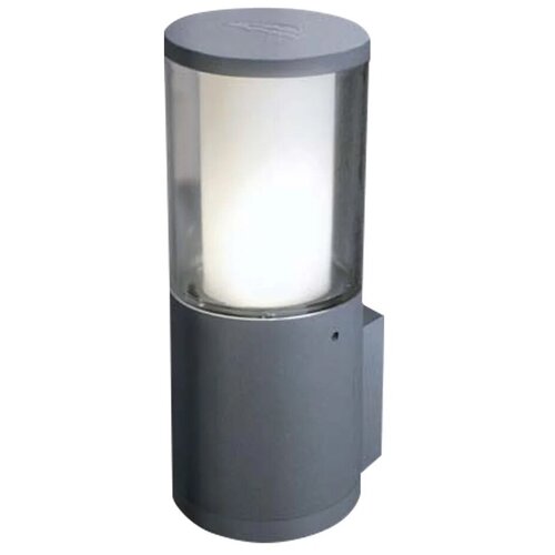 Fumagalli Уличный настенный светильник Carlo DR1.570.000.LXU1L, GU10, 3.5 Вт, цвет арматуры: серый, цвет плафона белый