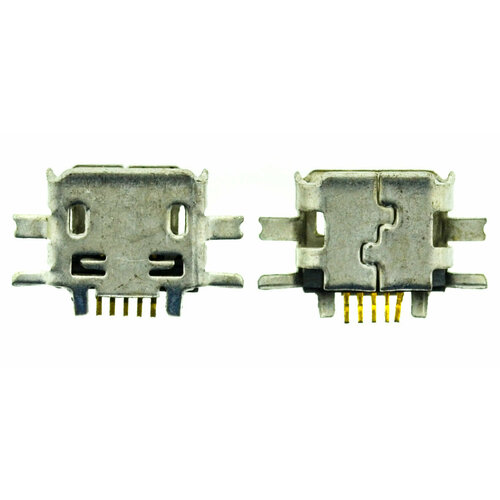 Разъем USB-микро R43 гнездо, 2 шт