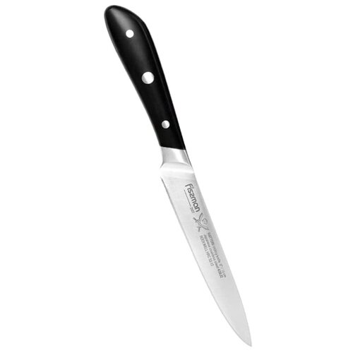 Нож универсальный Fissman Hattori, лезвие 13 см, чёрный