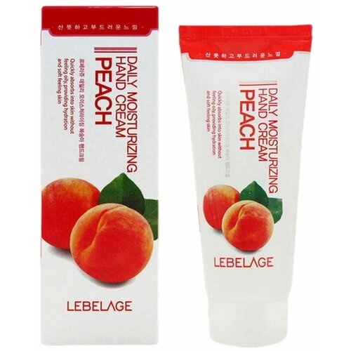 Lebelage Крем для рук увлажняющий с экстрактом персика / Daily Moisturizing Peach Hand Cream, 100 мл