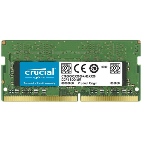 Оперативная память Crucial 32 ГБ DDR4 3200 МГц SODIMM CL22 CT32G4SFD832A