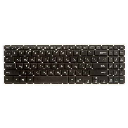 Клавиатура для ноутбука Asus X507, X507MA, X507U, X507UA, X507UB черная