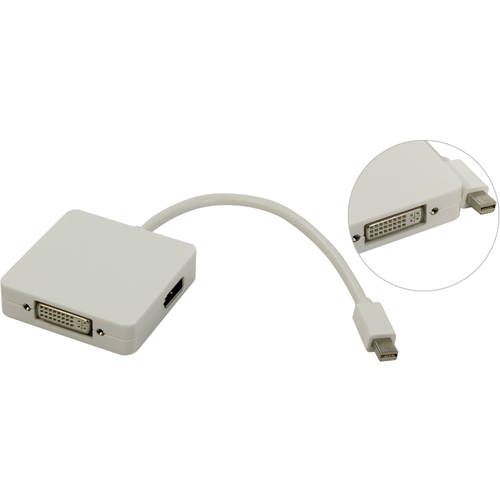 Переходник miniDisplayPort -> HDMI / DVI / DisplayPort Orient C305 0.2 метра