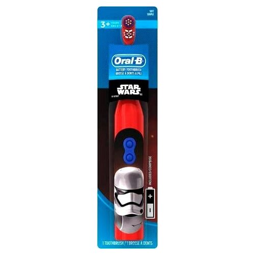  Электрическая зубная щетка Oral-B Stages Power DB3.010 Star Wars, красный