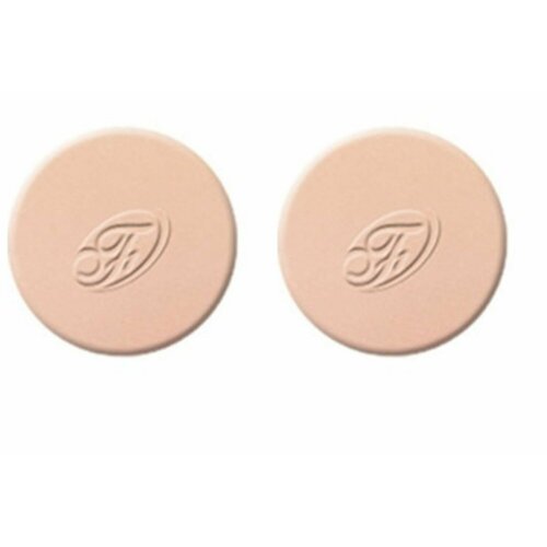 Farres cosmetics Пудра 3013-04, компактная, с шелком, бледно-персиковый, 2 шт.