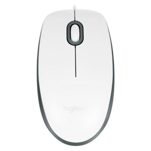 Мышь Logitech M100 white optical USB (910-005004/910-006764)